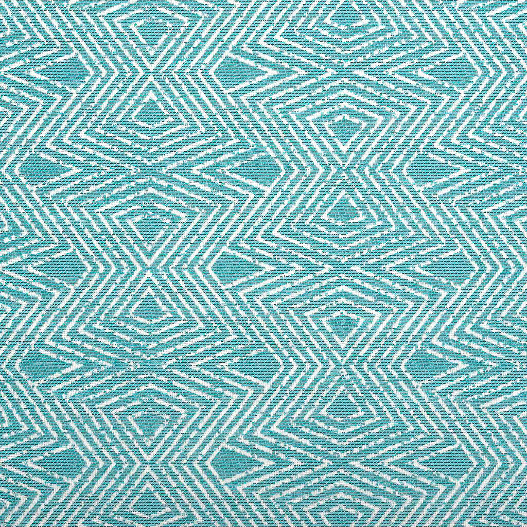 Teal Fishbone Outdoor Fabric – Sunny Spot Leisure